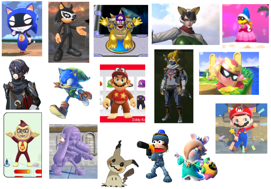 Super Smash Bros. but something is wrong Quiz - By nilsh13