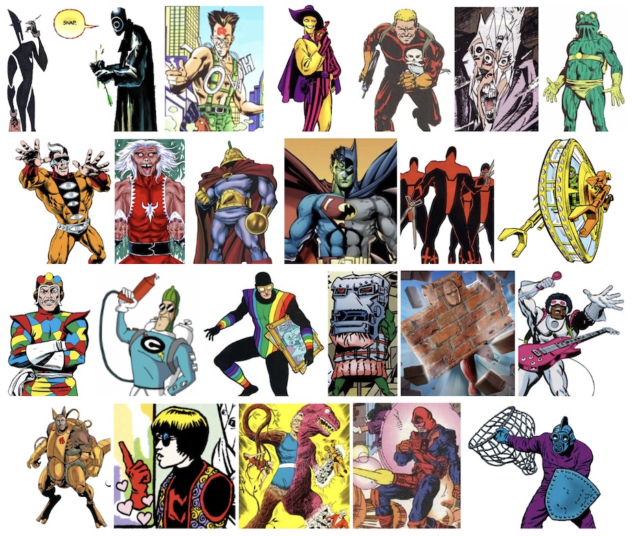 Similar Superpowers: Silly Villains! Quiz - By egon14