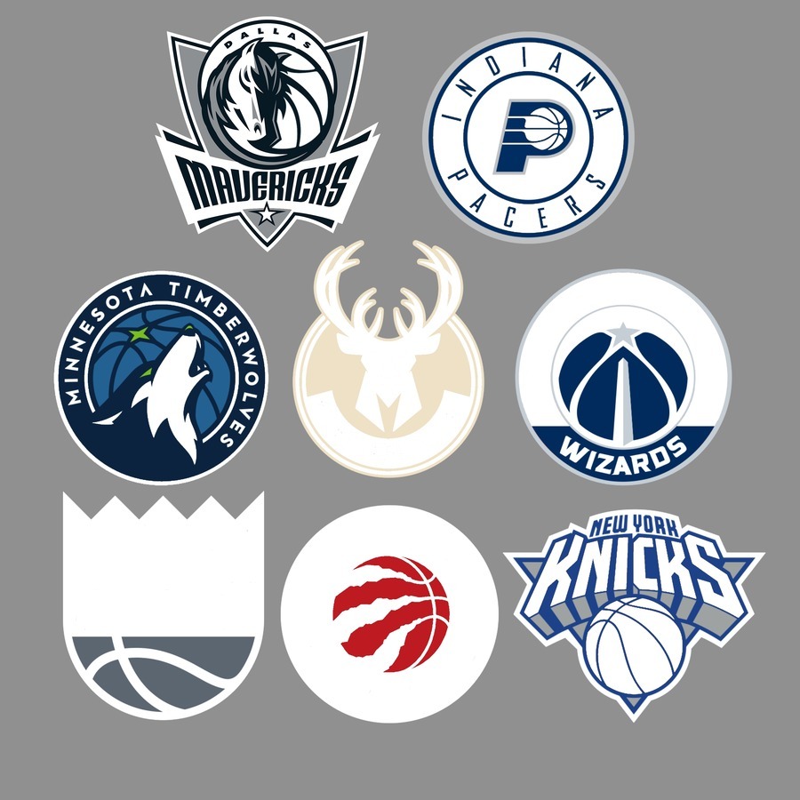 NBA Logos Missing Colours Quiz - By HeatherSwiff