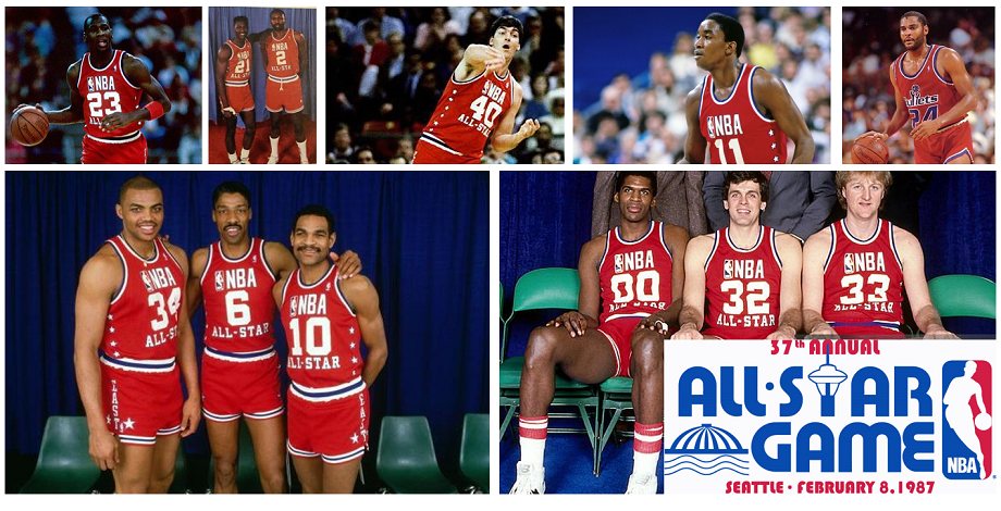 1987 NBA All Star Game - East Team Quiz - By mucciniale