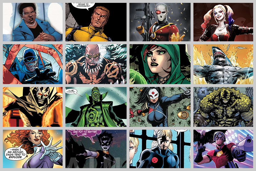 Find the Scrambled Suicide Squad Characters Quiz - By johncenafan612