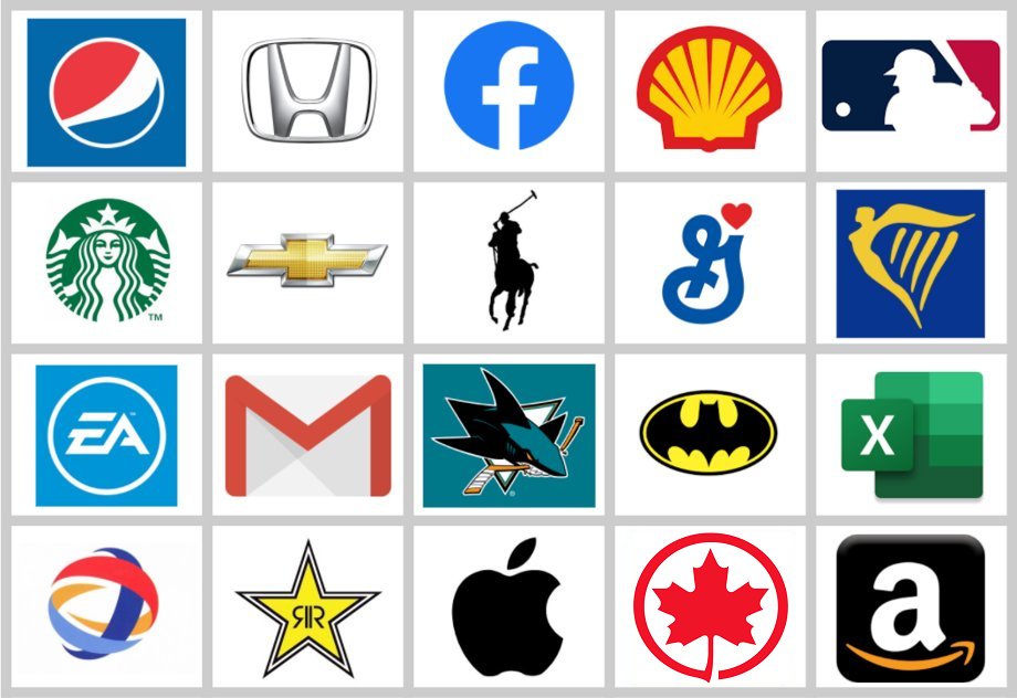Find the Scrambled Logos II Quiz