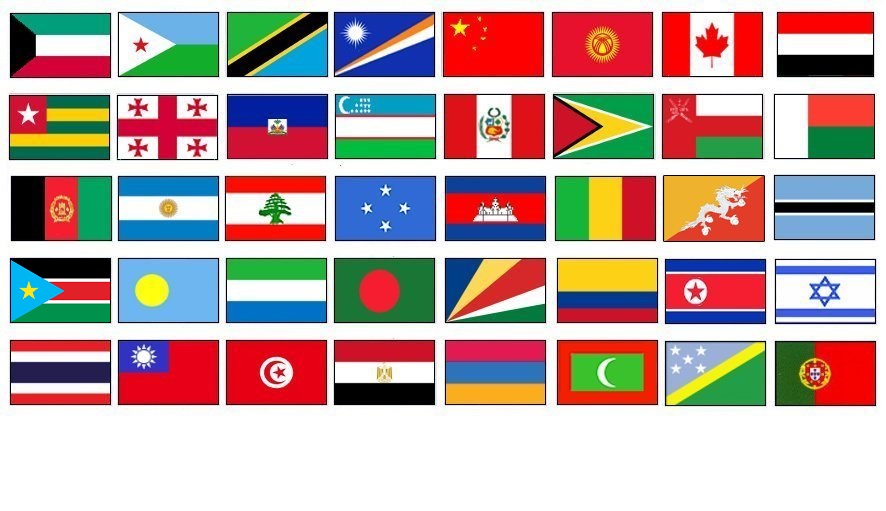 Flag Selection: Asia Quiz
