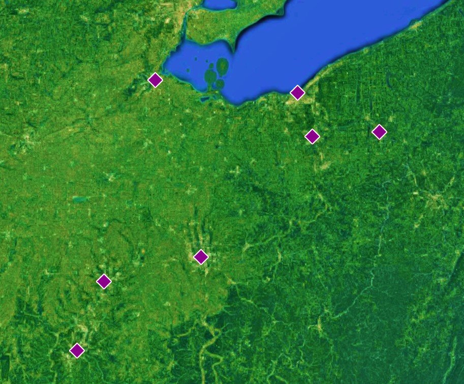 Find 7 Cities: Ohio Quiz - By Tasi