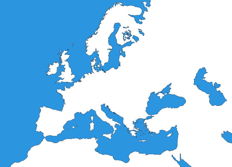 Europe: 10 Major Bodies of Water Quiz