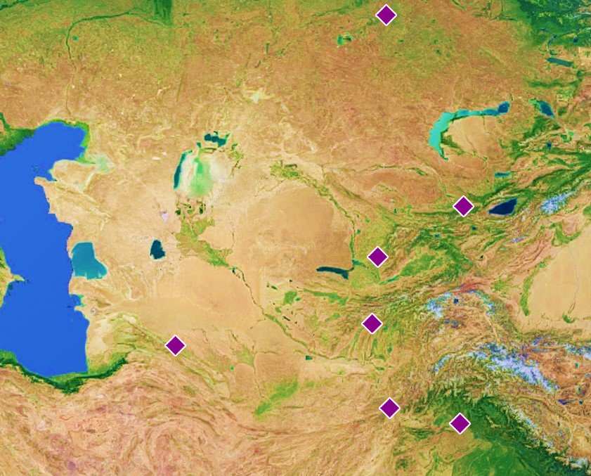 Find 7 Cities: -stan Countries Quiz