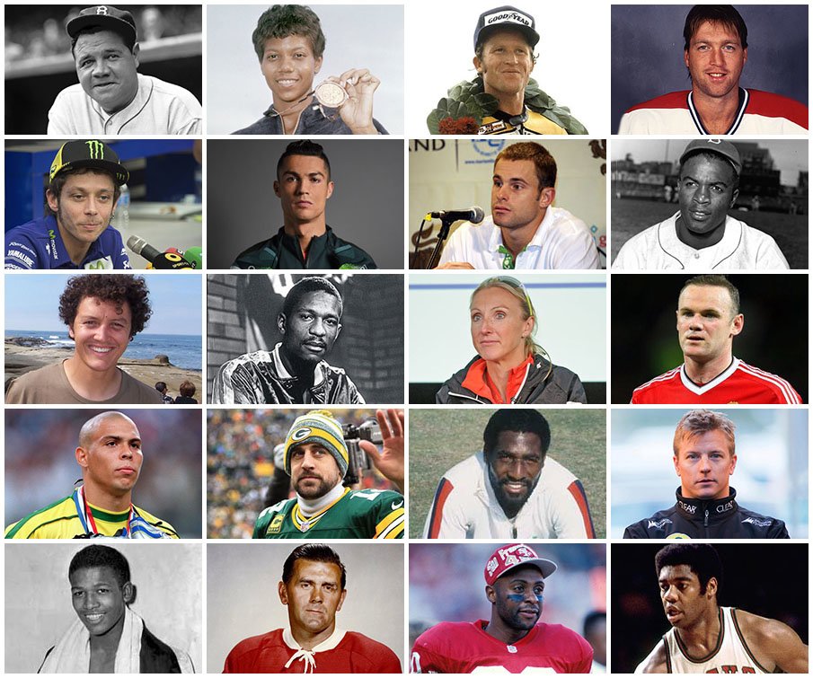 Athletes Hall of Fame: 'R' Quiz - By kfastic