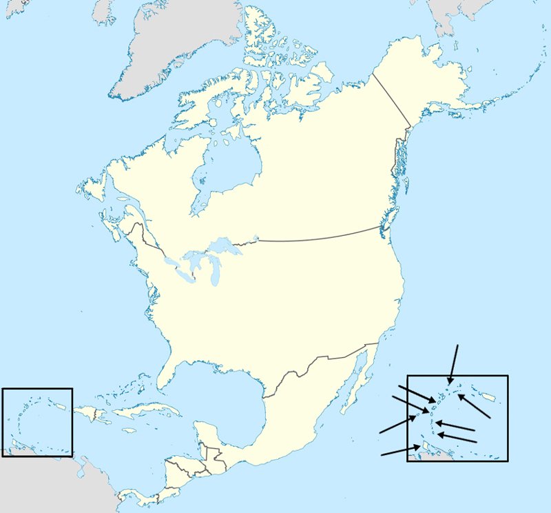 Mirrored North America Quiz