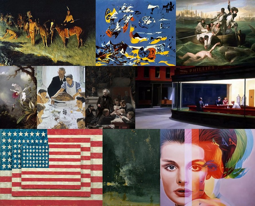 Famous American Art Pieces