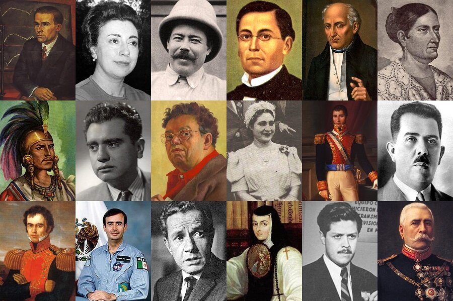 Mexican Historical Portraits by Clue Quiz