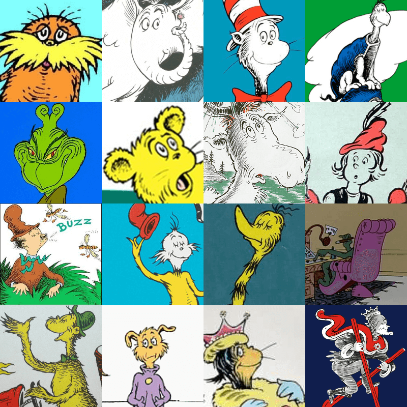 Dr. Seuss Character Blitz Quiz