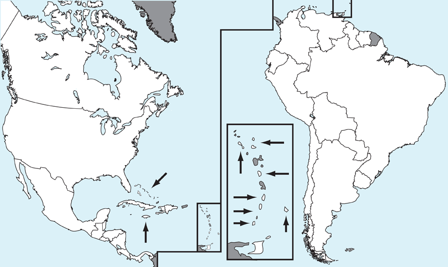 America: Odd-country Borders Quiz - By goc3