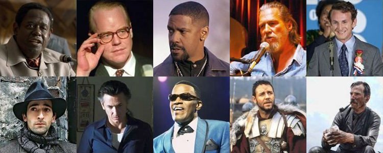 Academy Award for Best Actor (2000s) Quiz