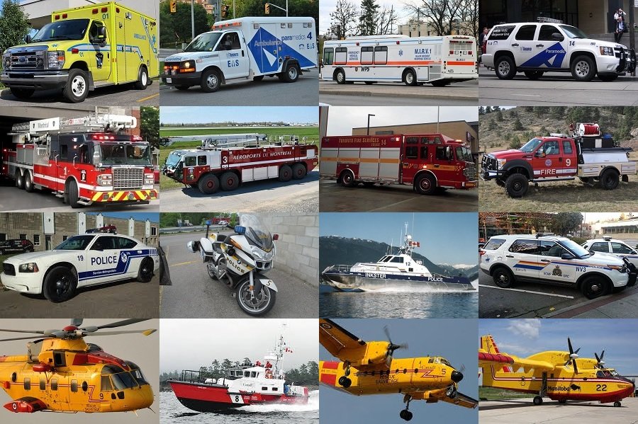 Find the Canadian Emergency Vehicles Quiz