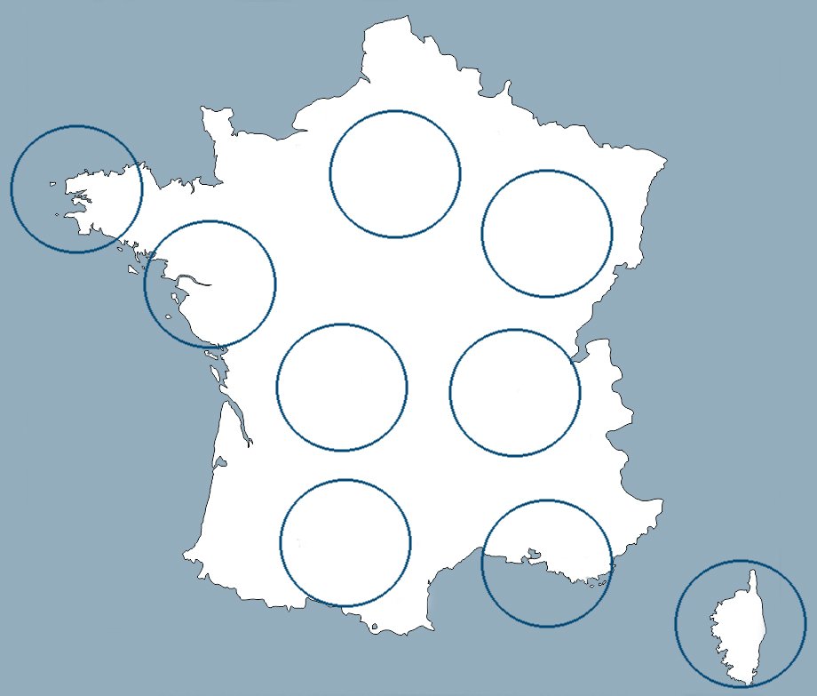 France Population Circles Quiz