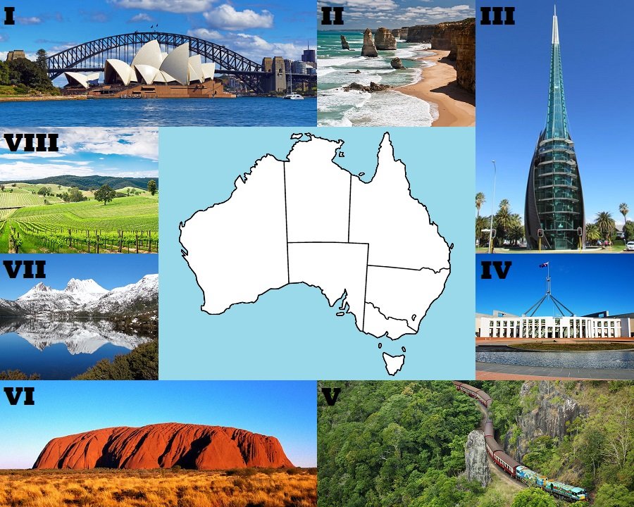 Which State: Australian Landmarks Quiz