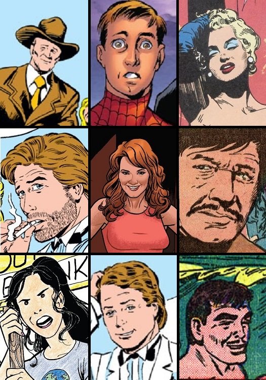 Actors in Comic Books Quiz