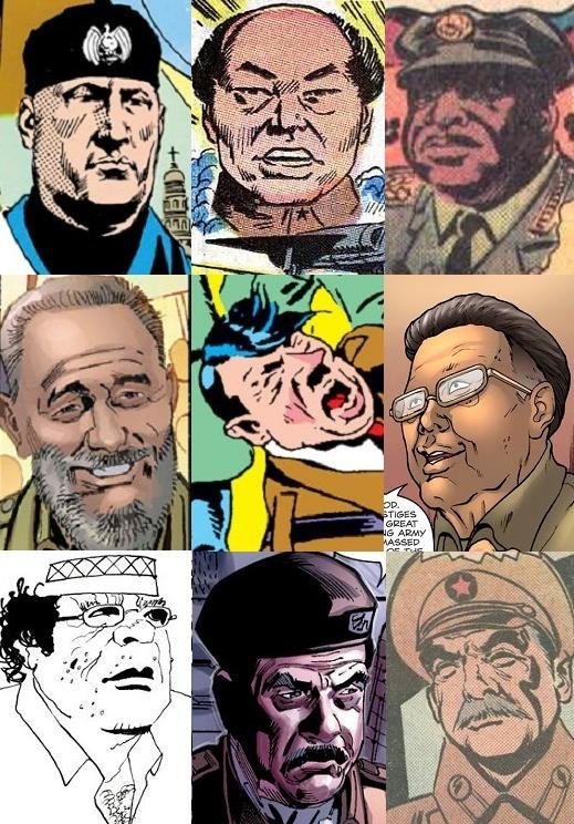 Dictators in Comic Books Quiz
