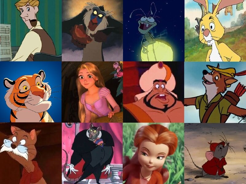 Disney Folk (Letter R) Quiz