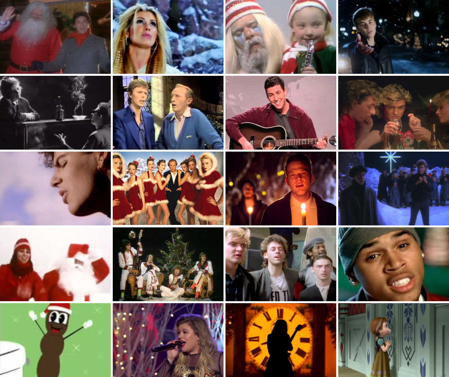 Holiday Music Videos Quiz