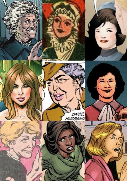 US First Ladies in Comic Books Quiz