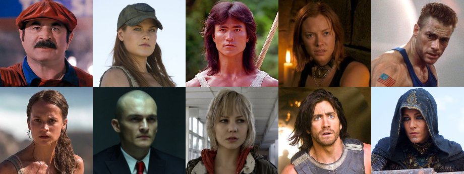 Video Game Movie Characters by Film Blitz Quiz