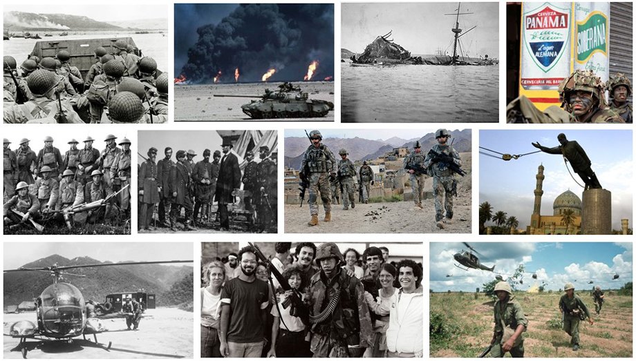 US Wars: Chronology in Photos Quiz