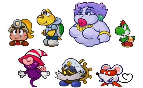 Find the Paper Mario: TTYD Partners Quiz