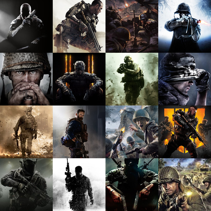 Call of Duty by Cover Art Quiz