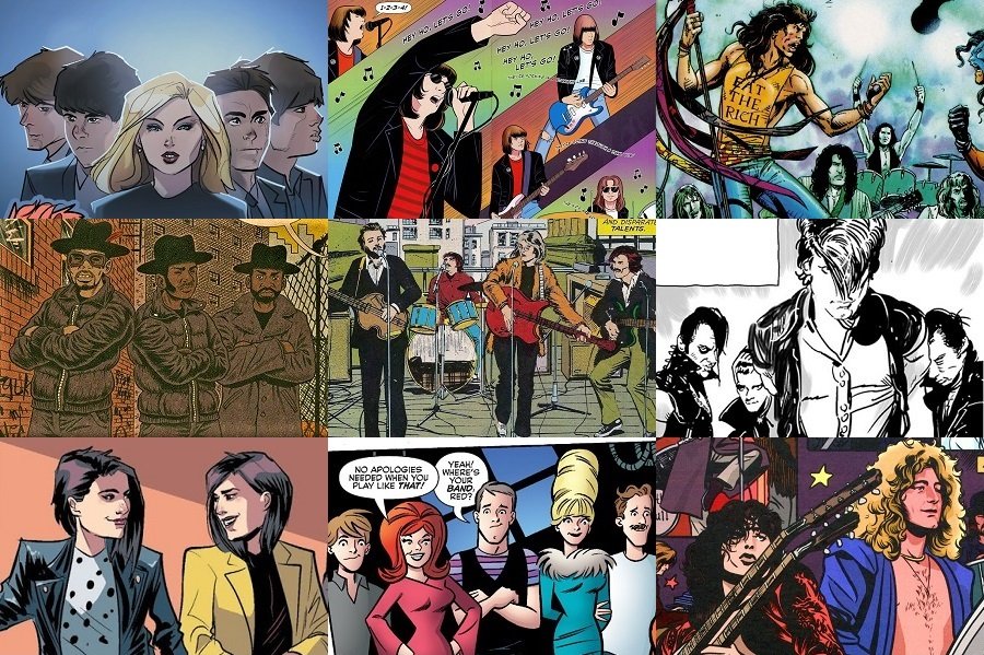 Musical Groups in Comic Books Quiz