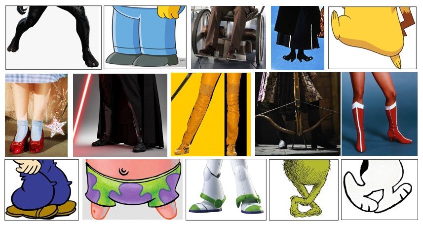 Famous Legs Quiz