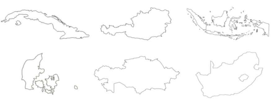 Pick 6: Countries Quiz