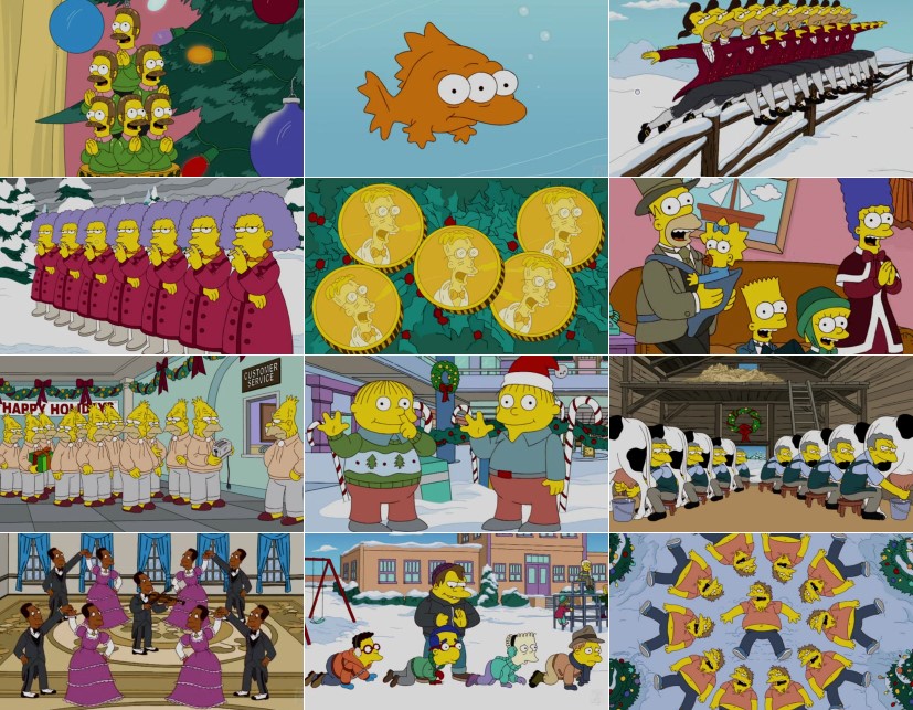 12 Days of the Simpsons Christmas Quiz