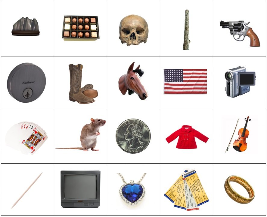 Best Picture Objects Quiz