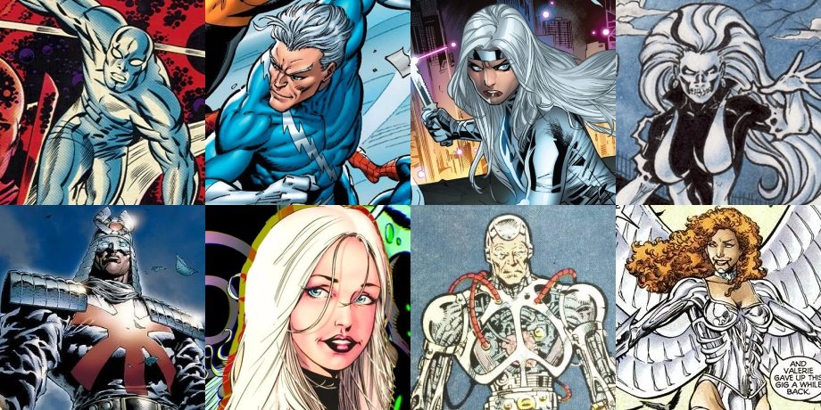 'Silver' in Comic Book Names Quiz