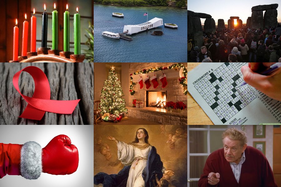 Which December Holiday? Quiz - By El_Dandy