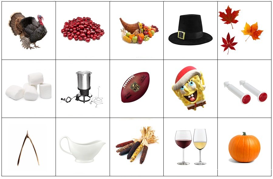 Thanksgiving Objects Quiz