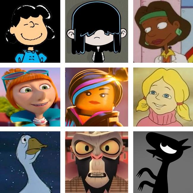 Click the Cartoon Lucy Quiz