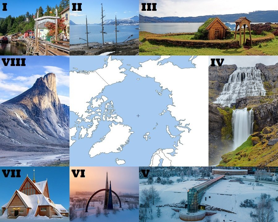 Which Country: Arctic Landmarks II Quiz