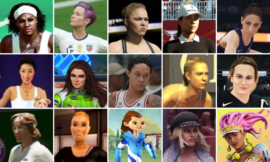 Sportswomen in Video Games Quiz