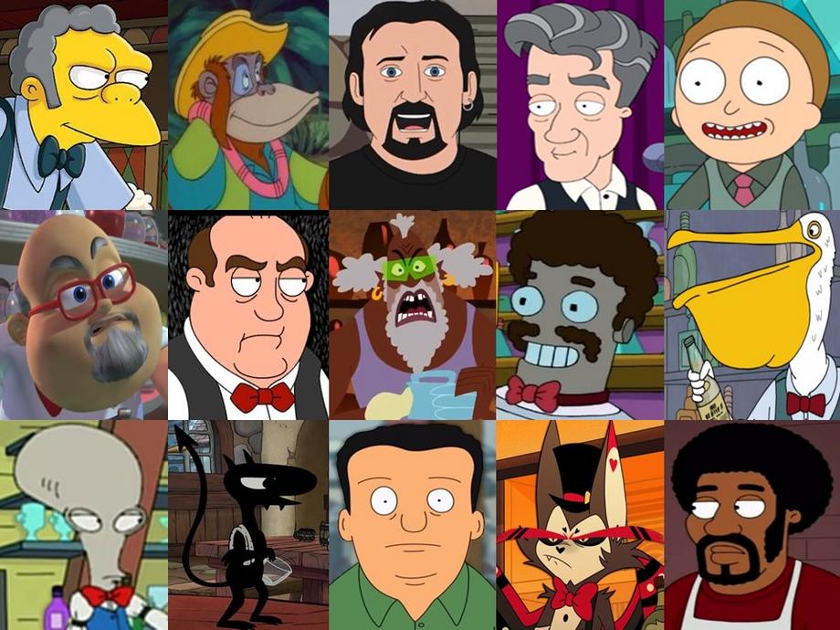 Click the Cartoon Bartender Quiz