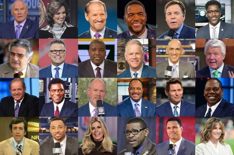 NFL Studio Broadcasters by Image Quiz