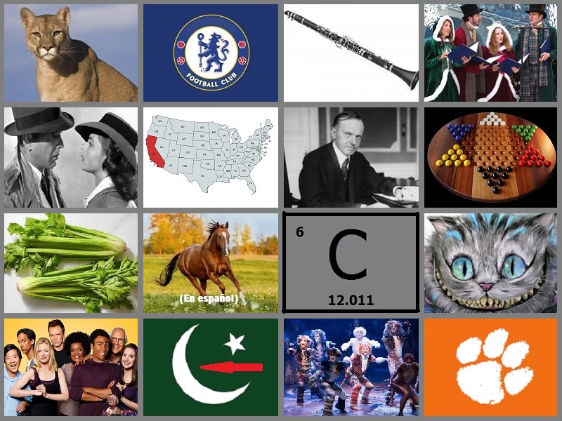 Find the Scrambled 'C' Things Quiz