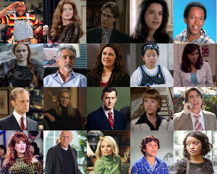 5x5 TV Character Names Quiz