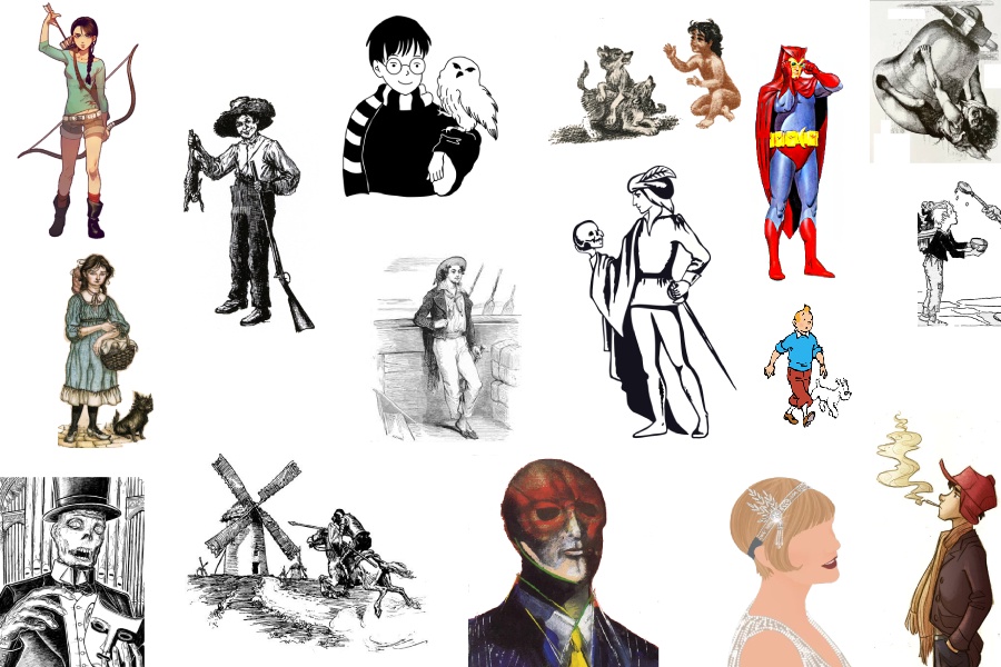 Find the European Literary Characters Quiz