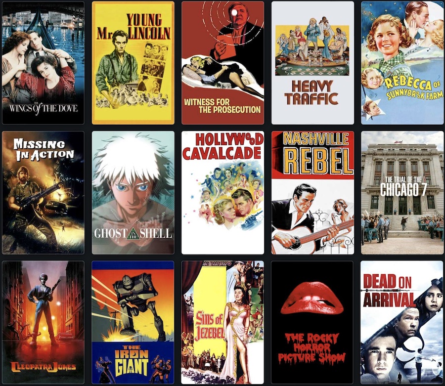 Pick 5 Posters: One-Word Best Pics Quiz