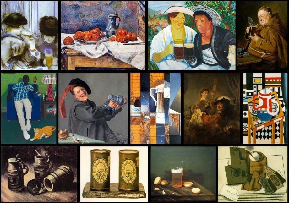 Famous Art - Beer, Bier, and More Bière Quiz