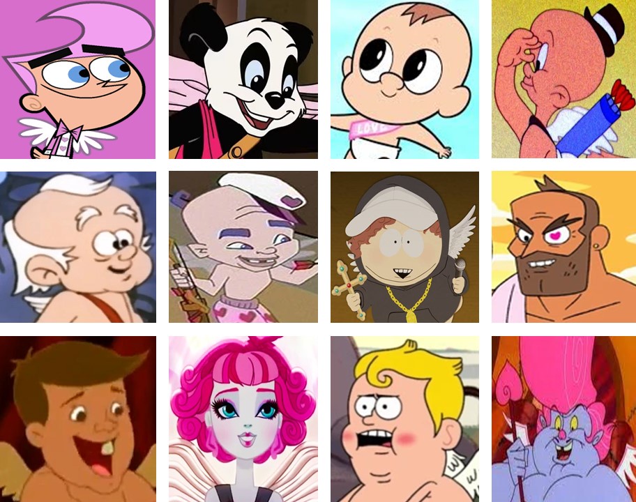 Click the Cartoon Cupid Quiz