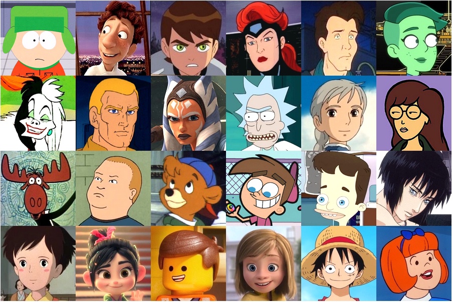 Cartoon Characters by First Names II Quiz