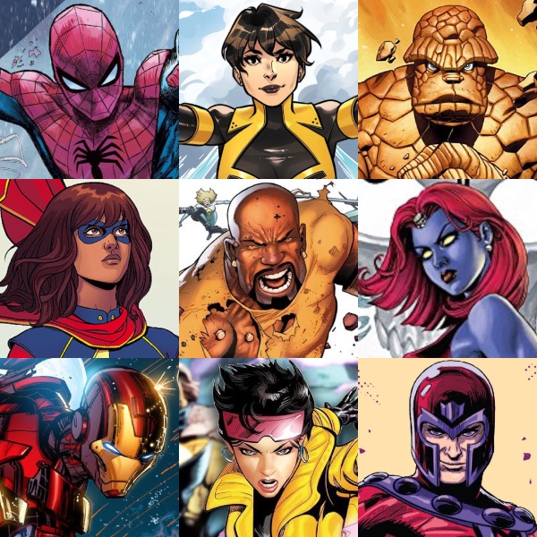 Nine in Time: Marvel Comics Characters III Quiz